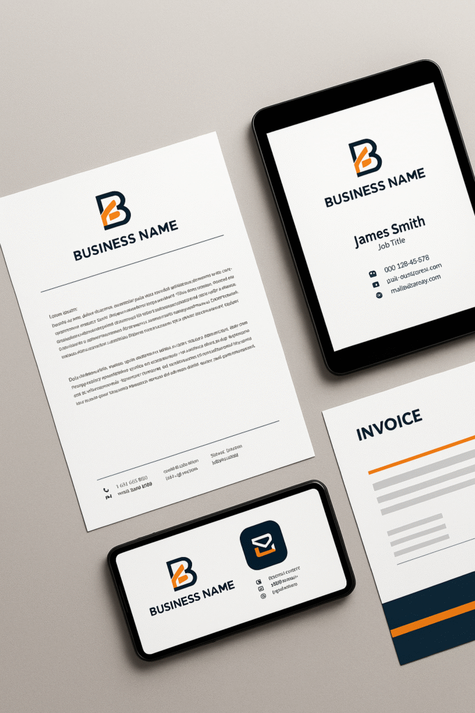 Corporate Stationery Design Pack - Business Heroes® | TheBusinessHeroes.com